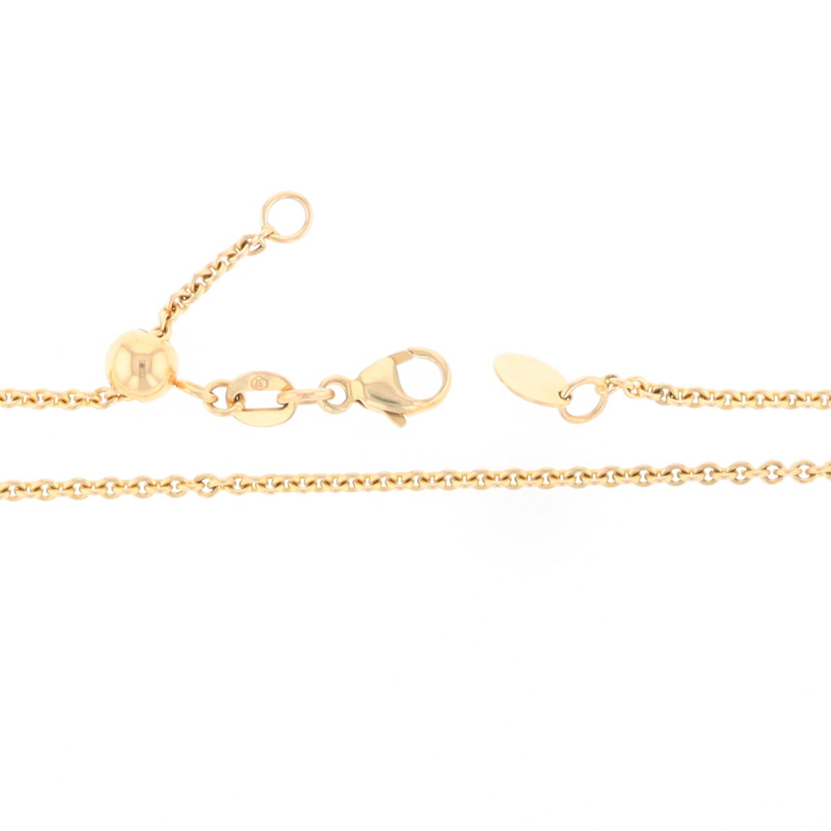 20" 14K Gold Round Cable Adjustable Chain – Hawkes and Co